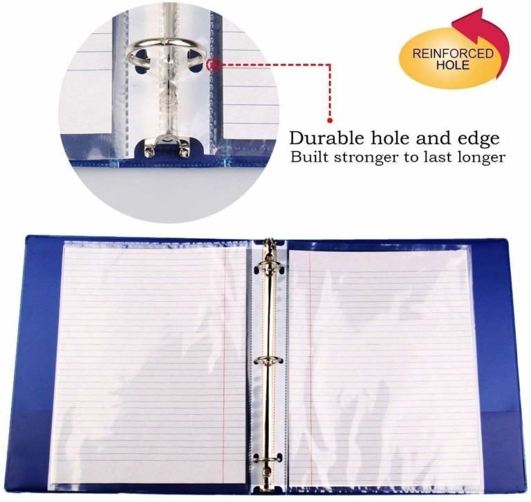 Transparent Document Sleeve, 50 Pcs Premium Quality Document Leaf ...