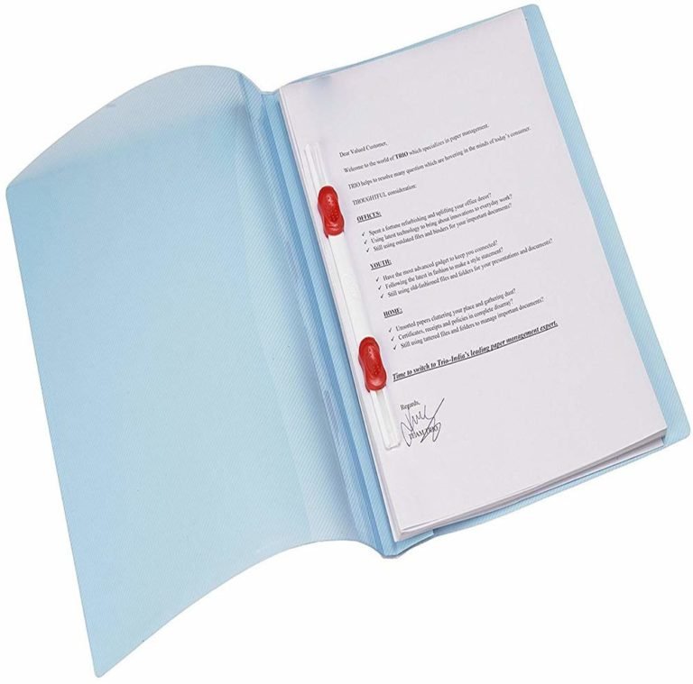 Transparent File Folder Case, for A4 Size Document Presentation File ...